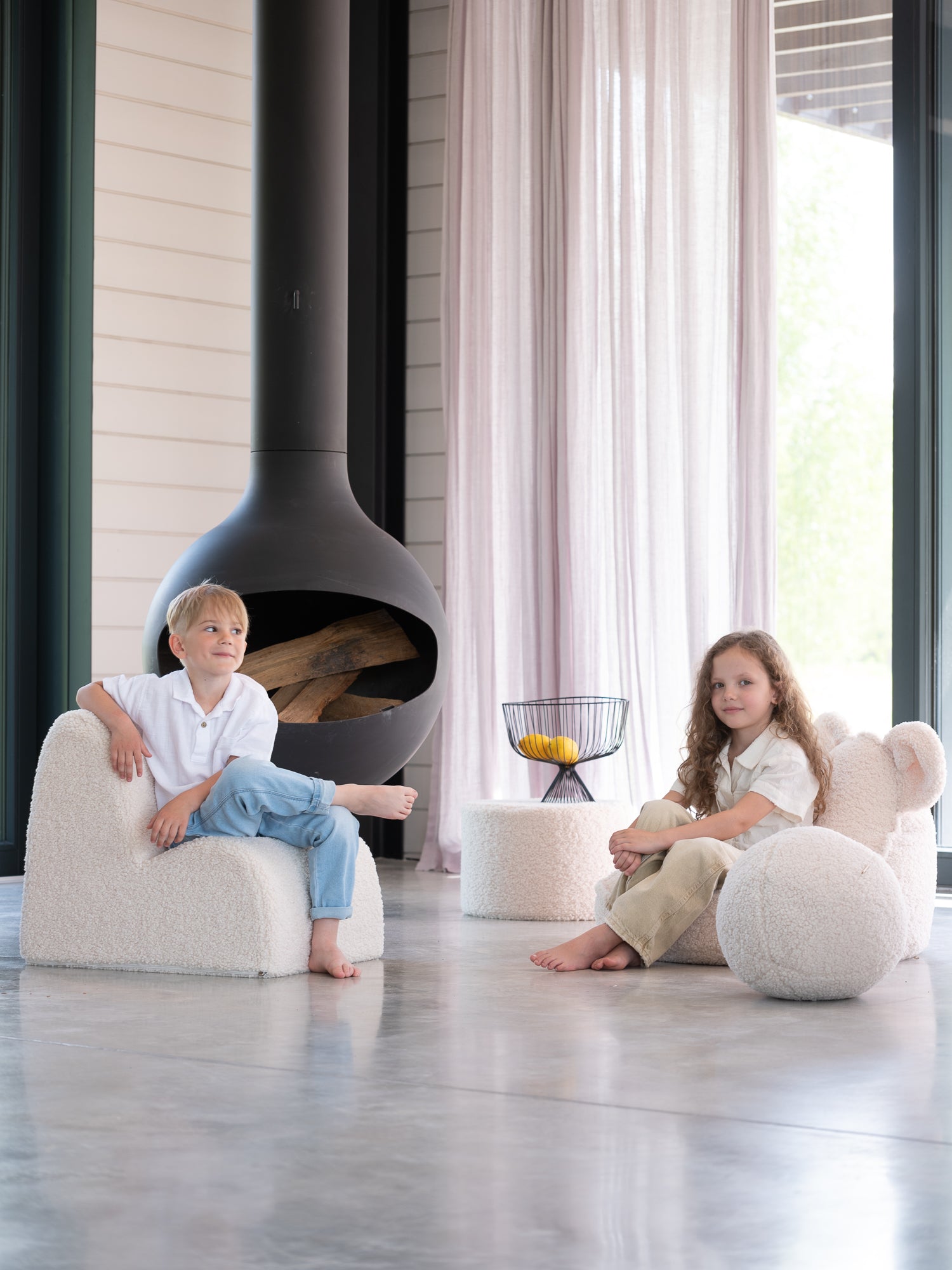 White cloud chair store